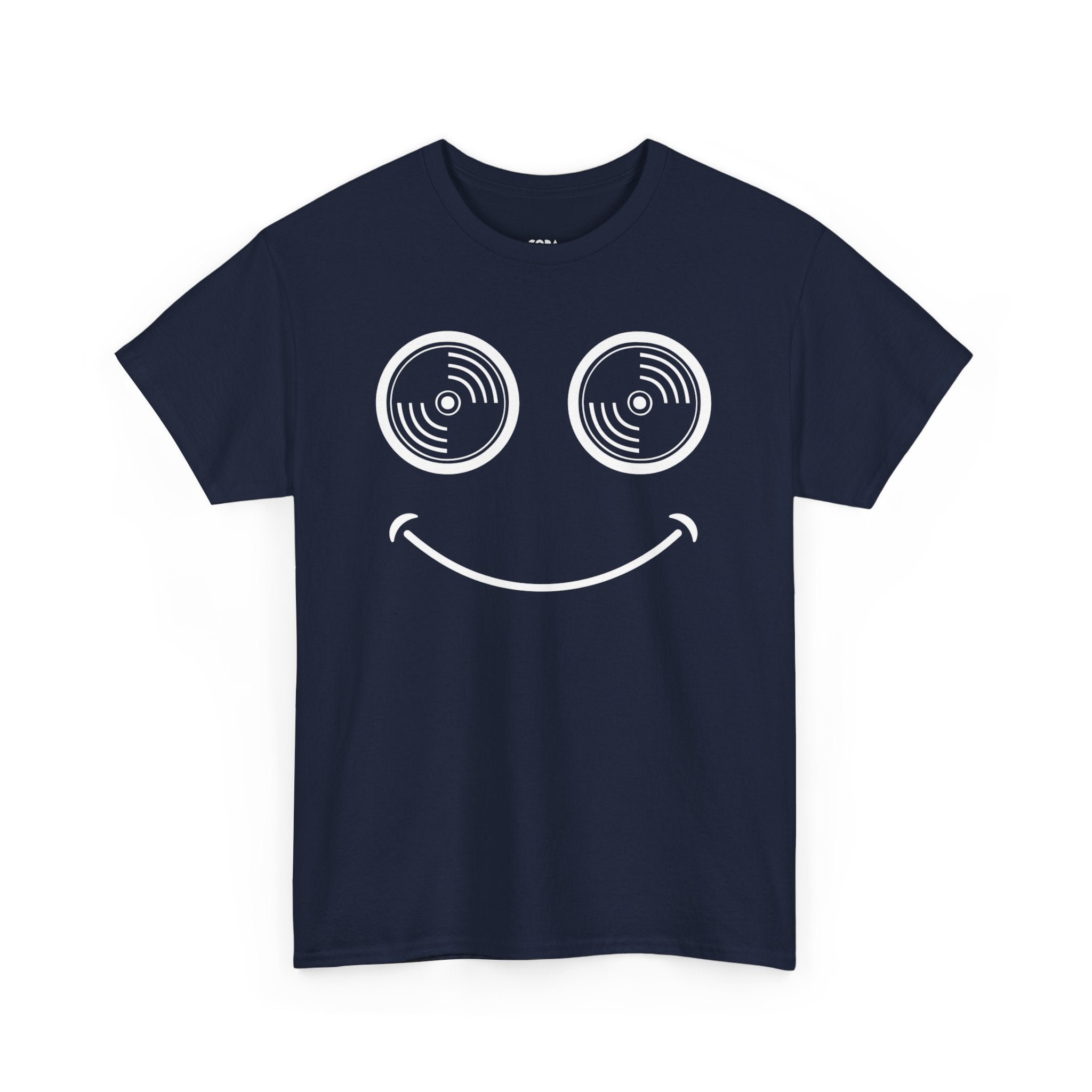 Vinyl Smiley Face | Men's T-Shirt