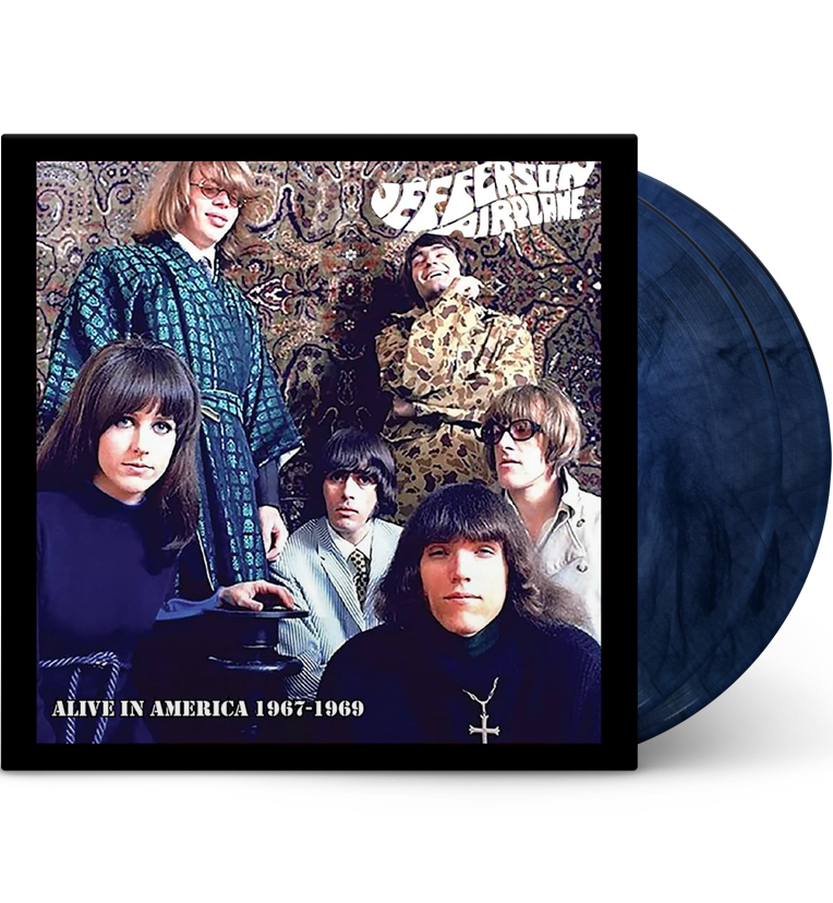 Jefferson Airplane – Alive in America 1967–'69 (2-LP on Marble Vinyl)