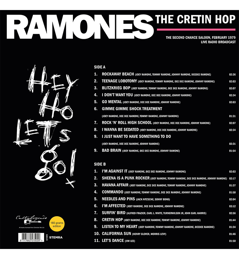Ramones – The Cretin Hop (12-Inch Album on 180g Vinyl)