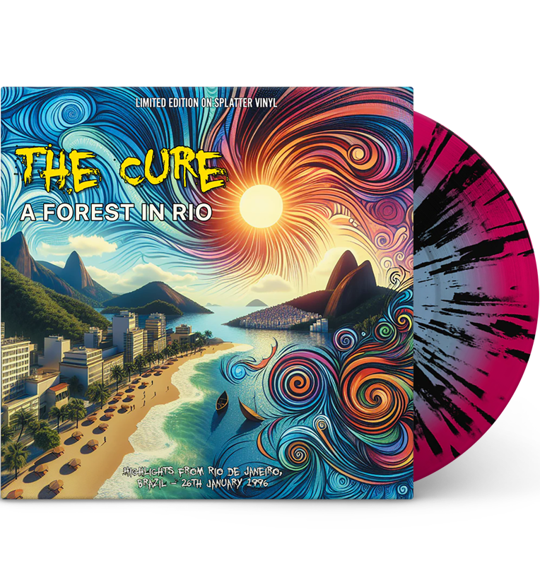 The Cure – A Forest in Rio (Limited Edition on Splatter Vinyl)