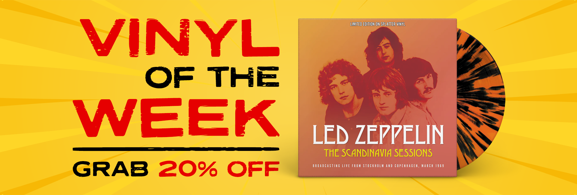Limited Edition Vinyl Online: Rare and Live Vinyl Records